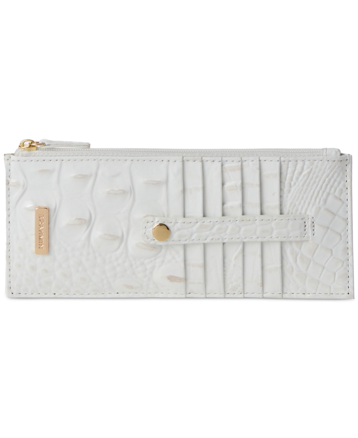 Click here for Brahmin Credit Card Melbourne Embossed Leather Wal... prices