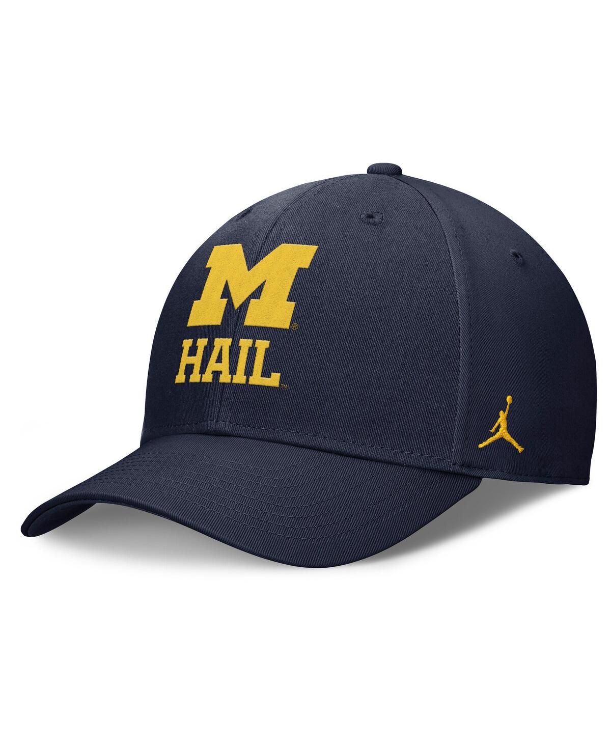 Click here for Jordan Mens Navy Michigan Wolverines Campus Club A... prices