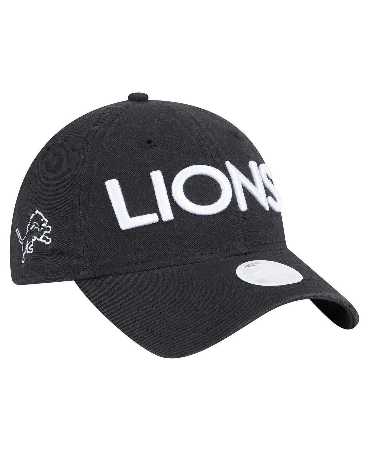 Click here for New Era Womens Black Detroit Lions Cece 9TWENTY Ad... prices