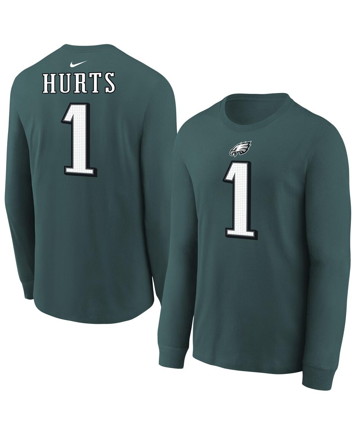 Click here for Nike Big Boys and Girls Jalen Hurts Midnight Green... prices