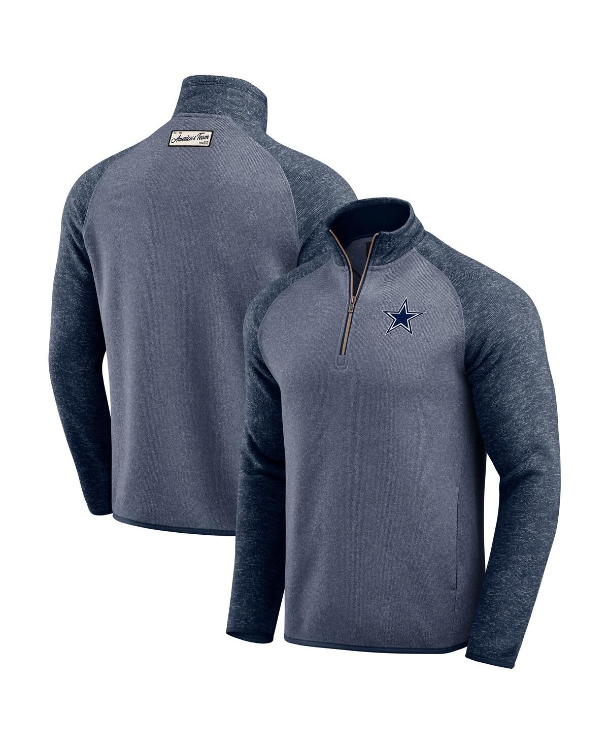 Click here for Fanatics Mens Navy Dallas Cowboys Tonal Quarter-Zi... prices