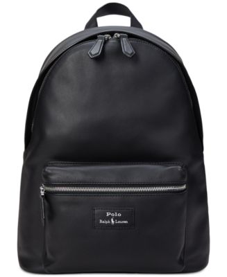 Polo Ralph Lauren Men's Smooth Leather Backpack - Macy's