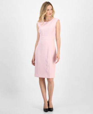 Kasper Women's Petite Sleeveless Princess-Seam Sheath Dress - Macy's
