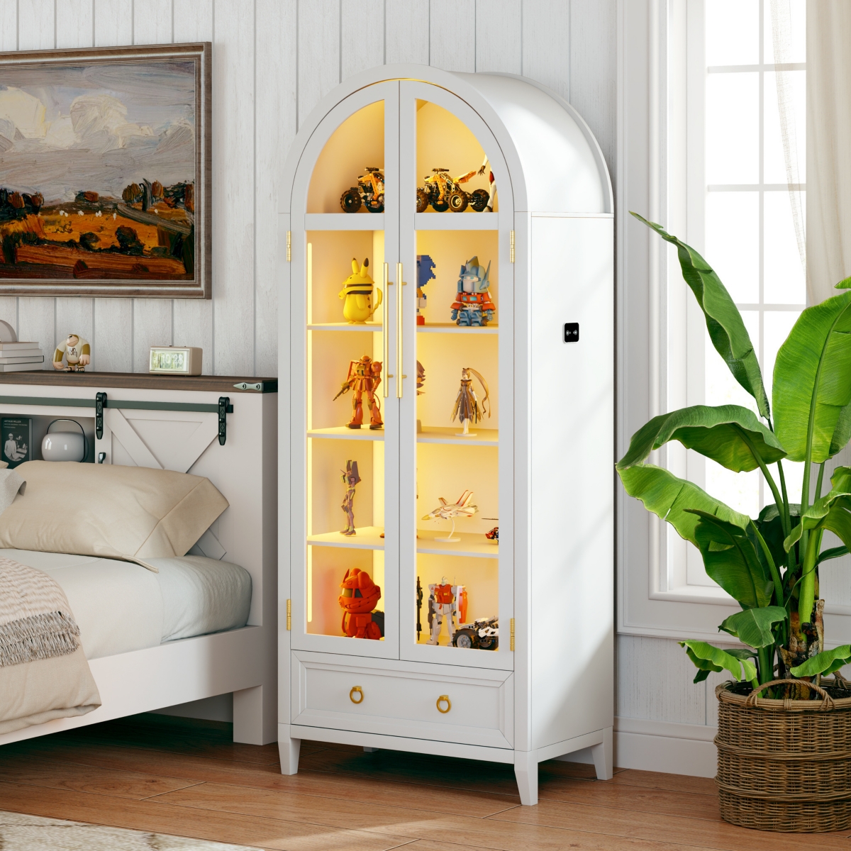 Click here for Vlsrka Vanity Makeup Desk with Mirror and Lights -... prices