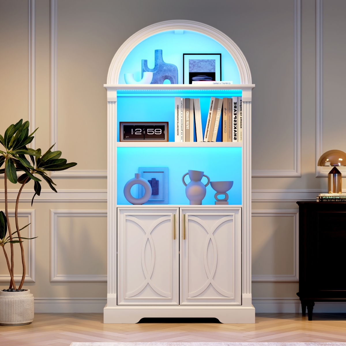 Click here for Vlsrka Vanity Makeup Desk with Mirror and Lights -... prices