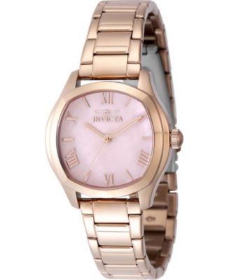 Invicta Women's 48240 Wildflower Quartz 3 Hand Pink Dial Watch - Macy's