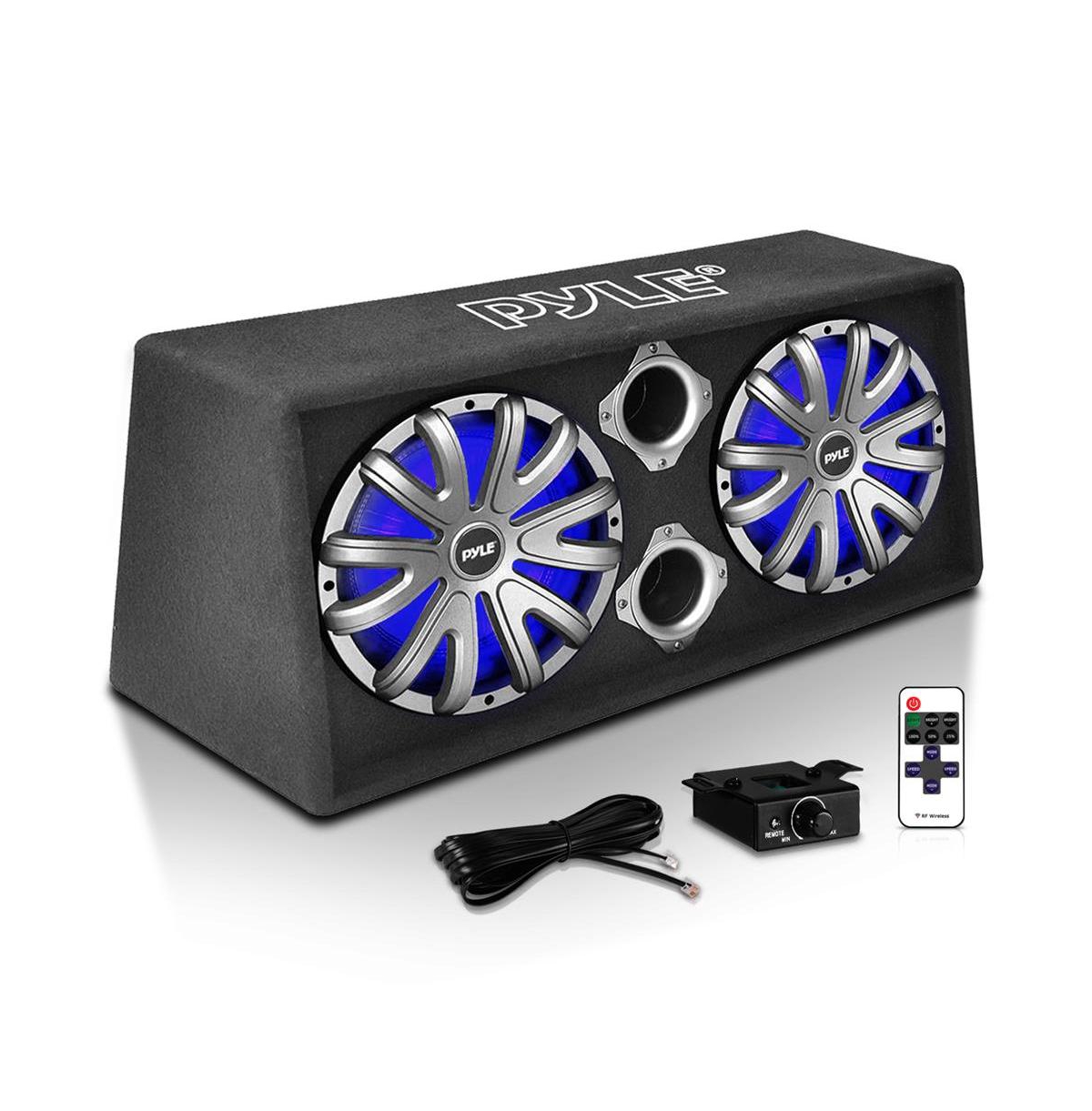 Click here for Pyle 8-Inch Dual Bass Subwoofer Box System with Le... prices