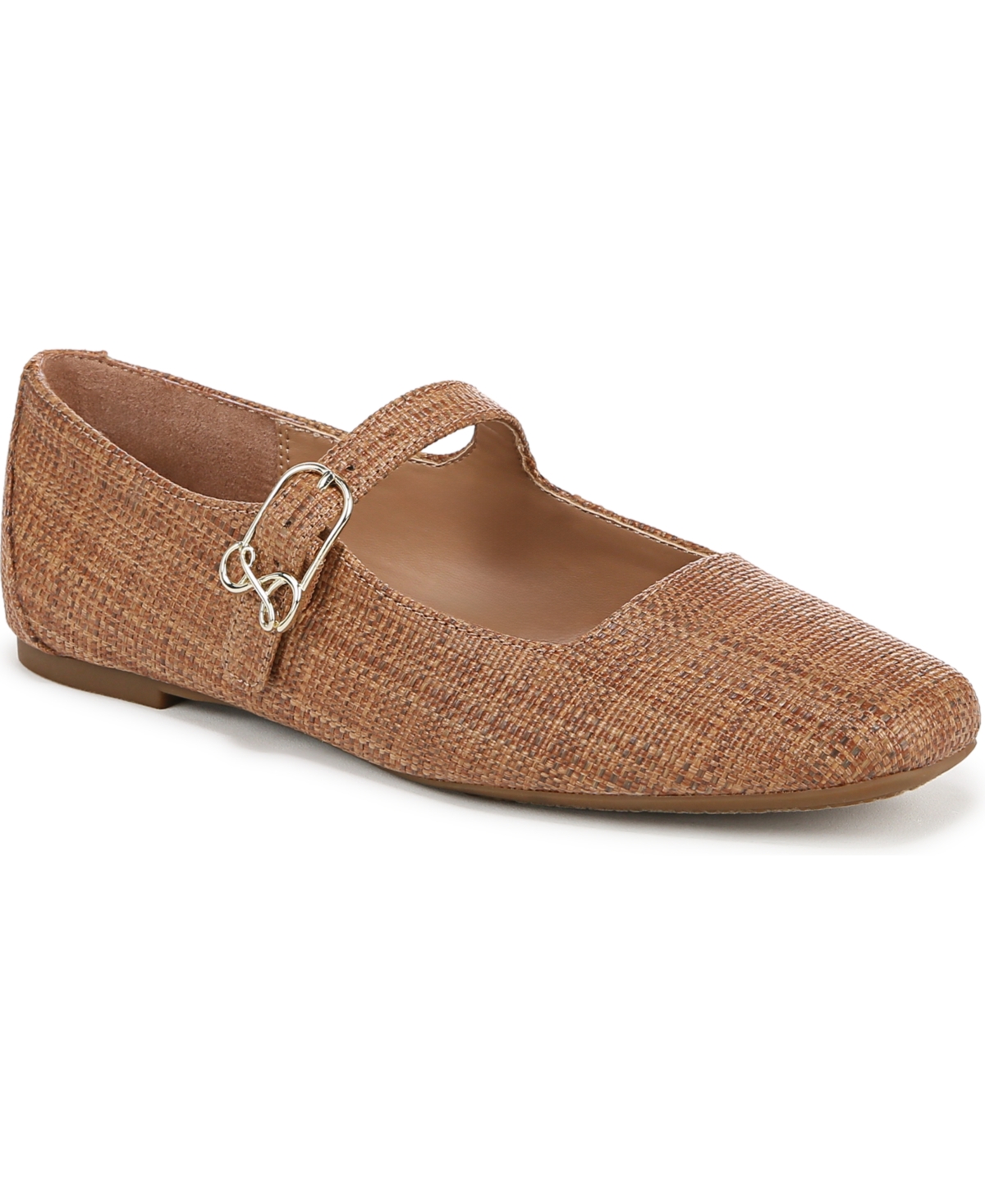 Click here for Sam and Libby Womens Fredi Mary Jane Flats - Tan W... prices