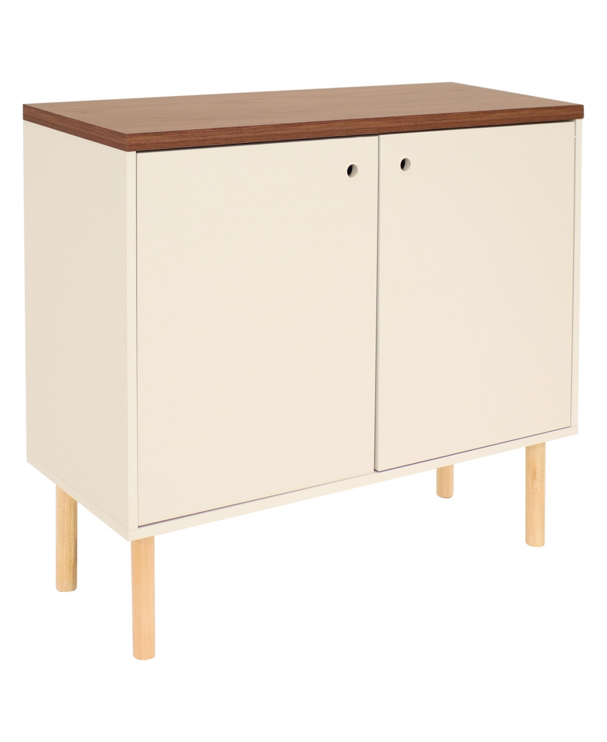 Click here for Indoor Mid-Century Modern 2-Door Accent Buffet Cab... prices