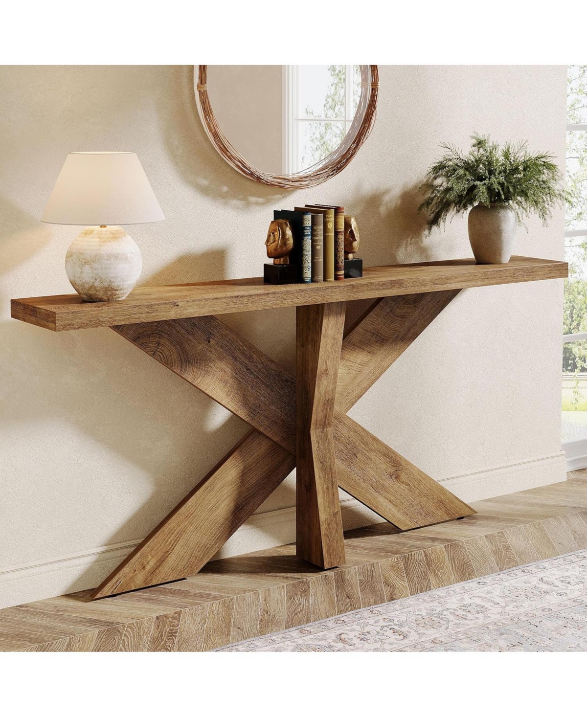 Click here for Tribesigns 70.9 Inches Long Sofa Table Behind Couc... prices