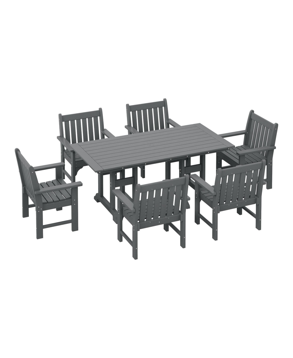 Click here for WestinTrends 7-Piece Hdpe Outdoor Dining Patio Tab... prices