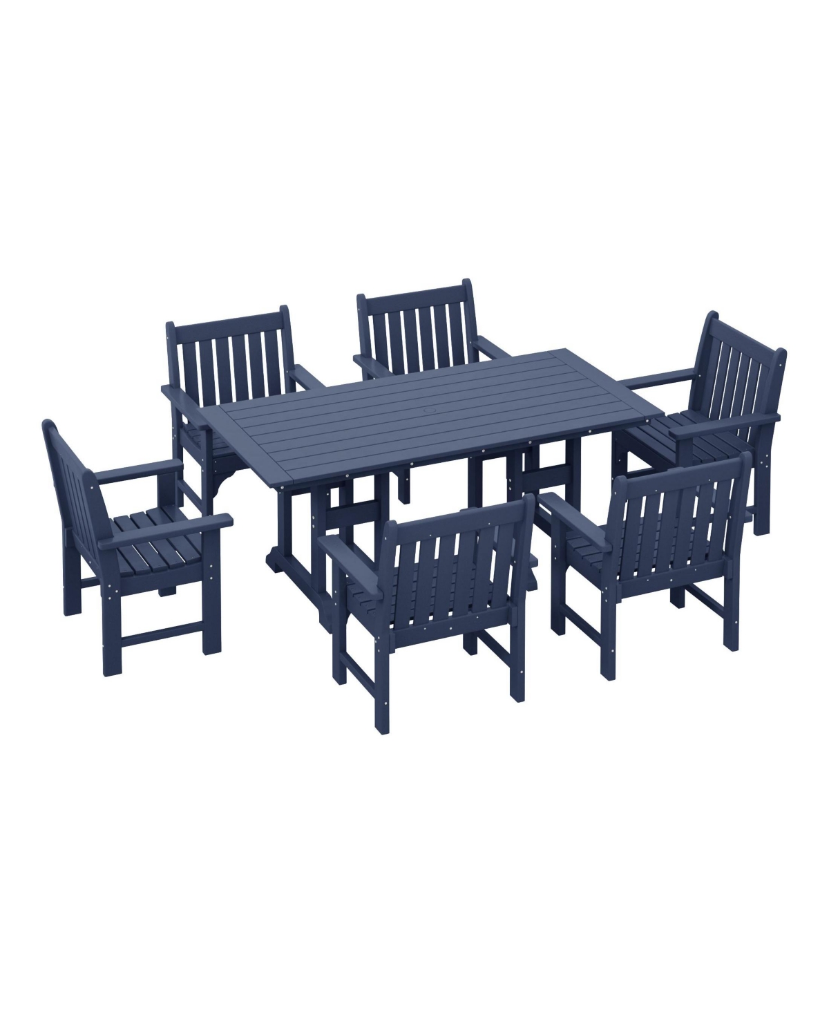 Click here for WestinTrends 7-Piece Hdpe Outdoor Dining Patio Tab... prices