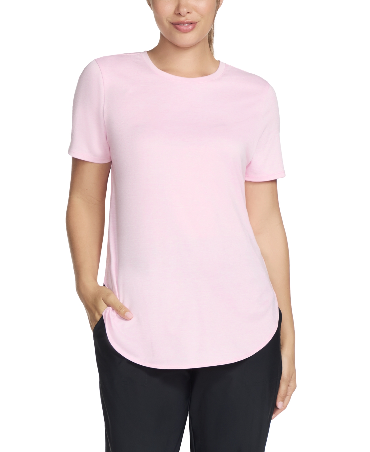 Womens Skechers Solid Godri Swift Tunic Tee