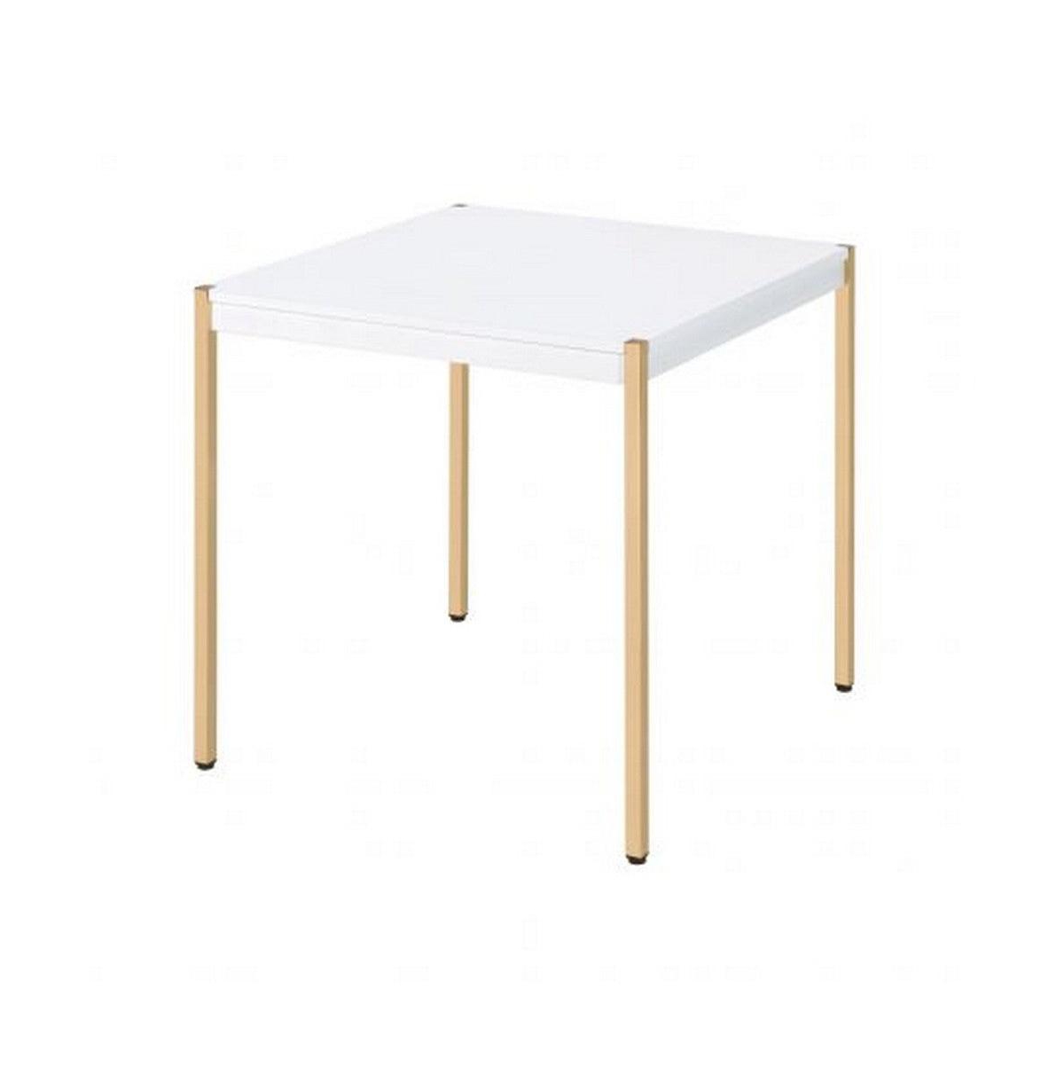 Click here for End Table with Metal Tube Legs Modern and Durable... prices