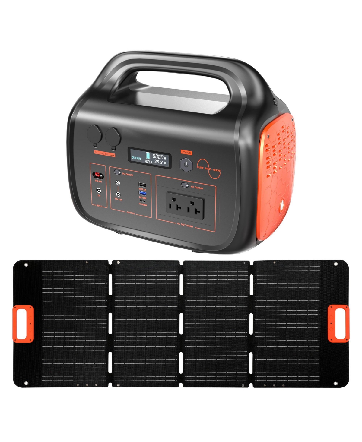 Click here for Mondawe 1000W Portable Power Station with 200W Sol... prices