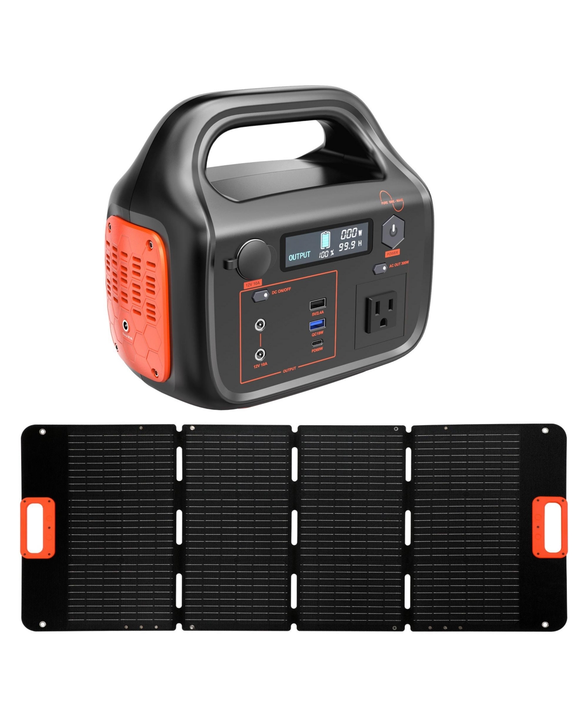 Click here for Mondawe 300W Portable Power Station with 100W Sola... prices