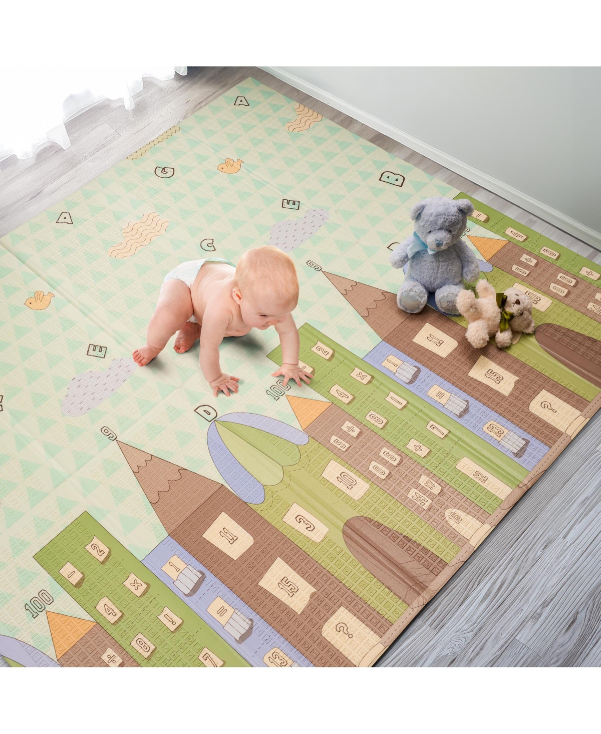 Click here for Sorbus (78" x 70") Foldable Play Mats wi... prices