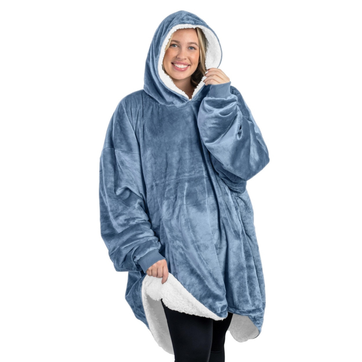 Click here for The Bare Homey - Adult Wearable Blanket - Sherpa S... prices