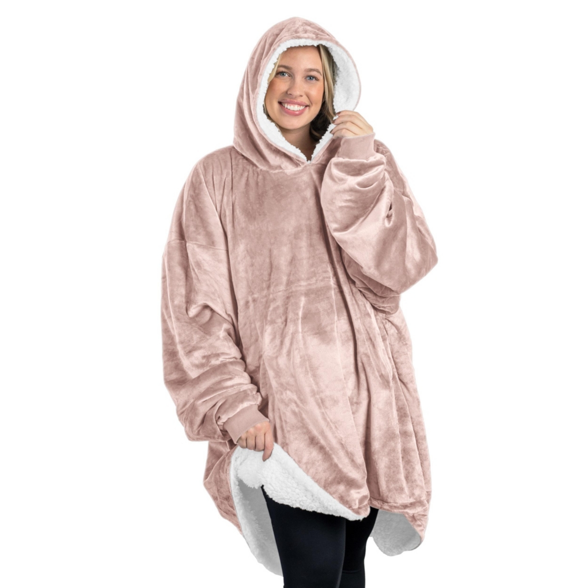 Click here for The Bare Homey - Adult Wearable Blanket - Sherpa S... prices