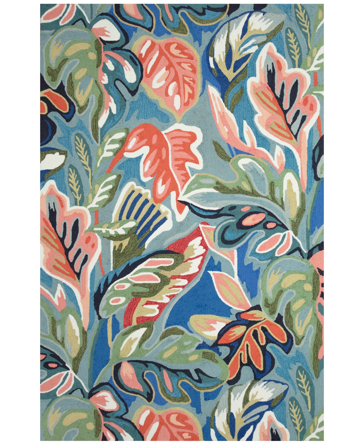 Click here for Liora Manne Capri on Holiday 5x76 Area Rug - Aqua prices