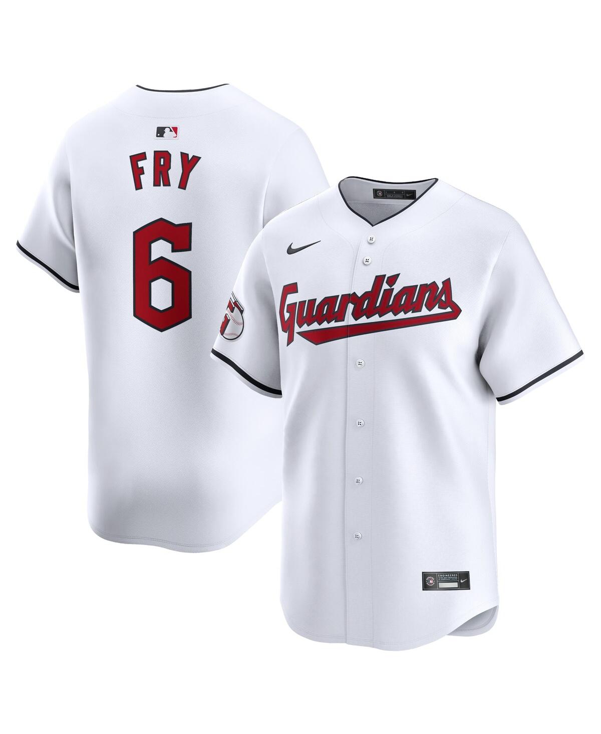 Click here for Nike Mens David Fry White Cleveland Guardians Home... prices