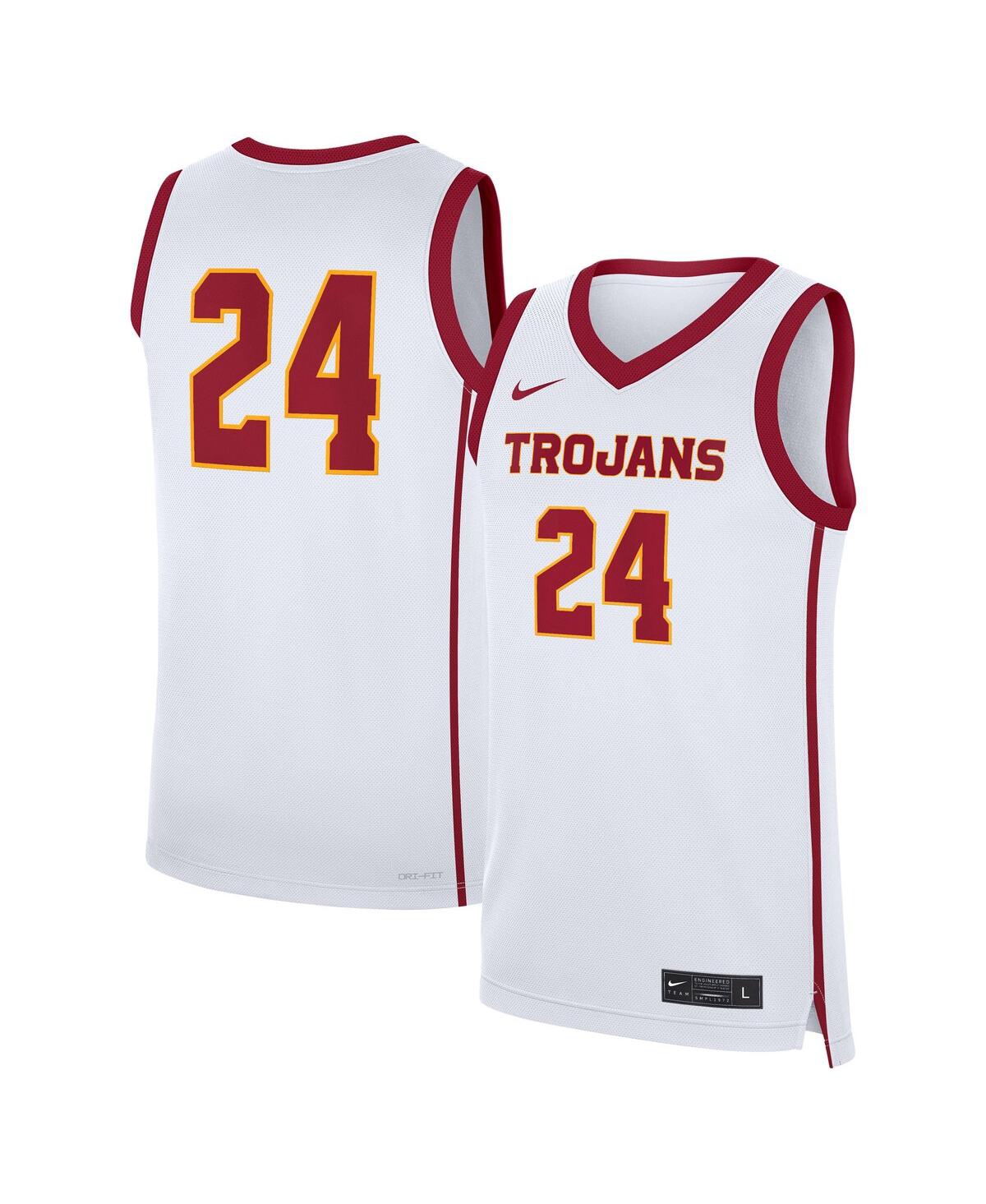 Click here for Nike Mens 24 White Usc Trojans Home Replica Jersey... prices
