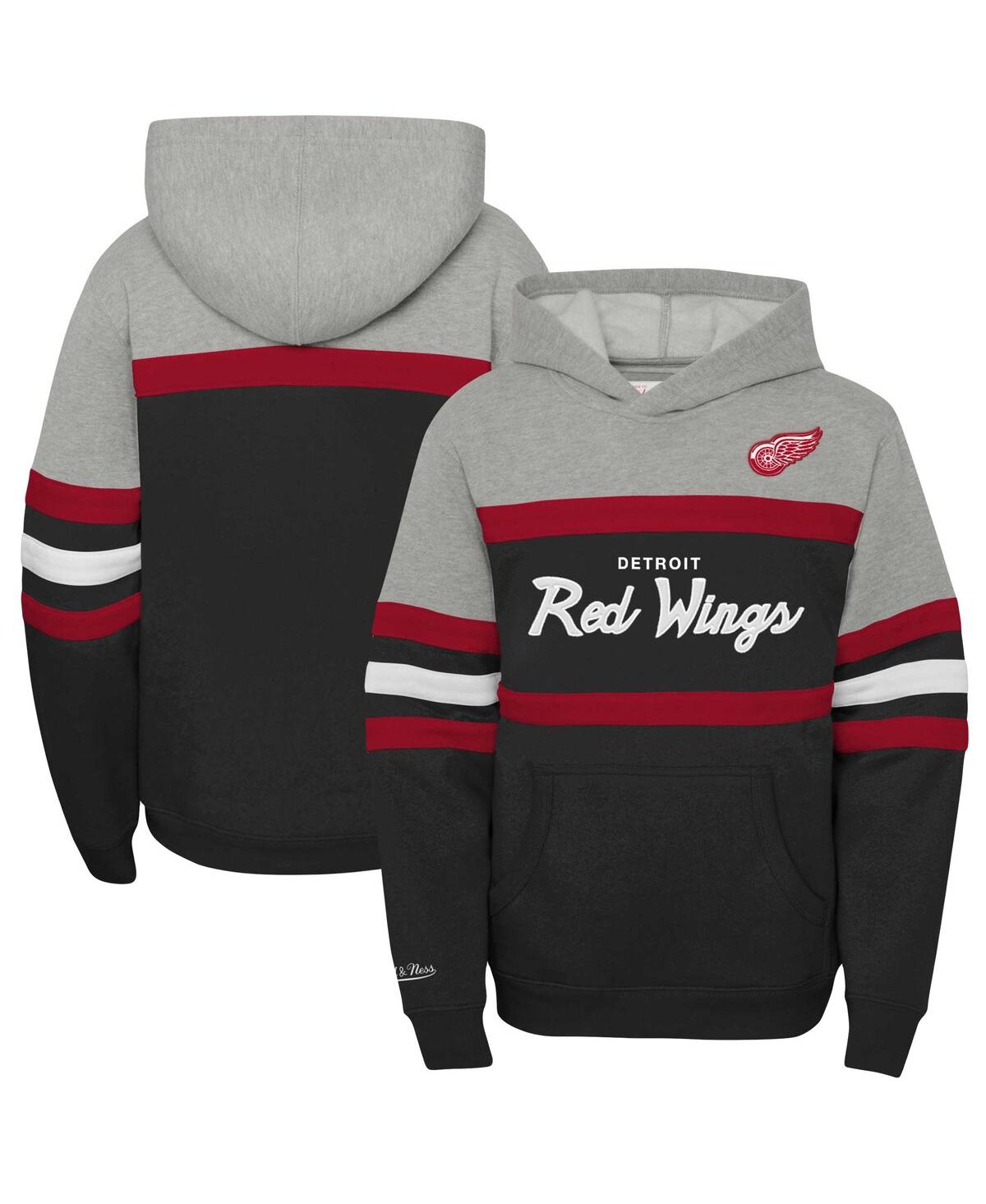 Click here for Mitchell & Ness Big Boys and Girls Black/Gray Detr... prices