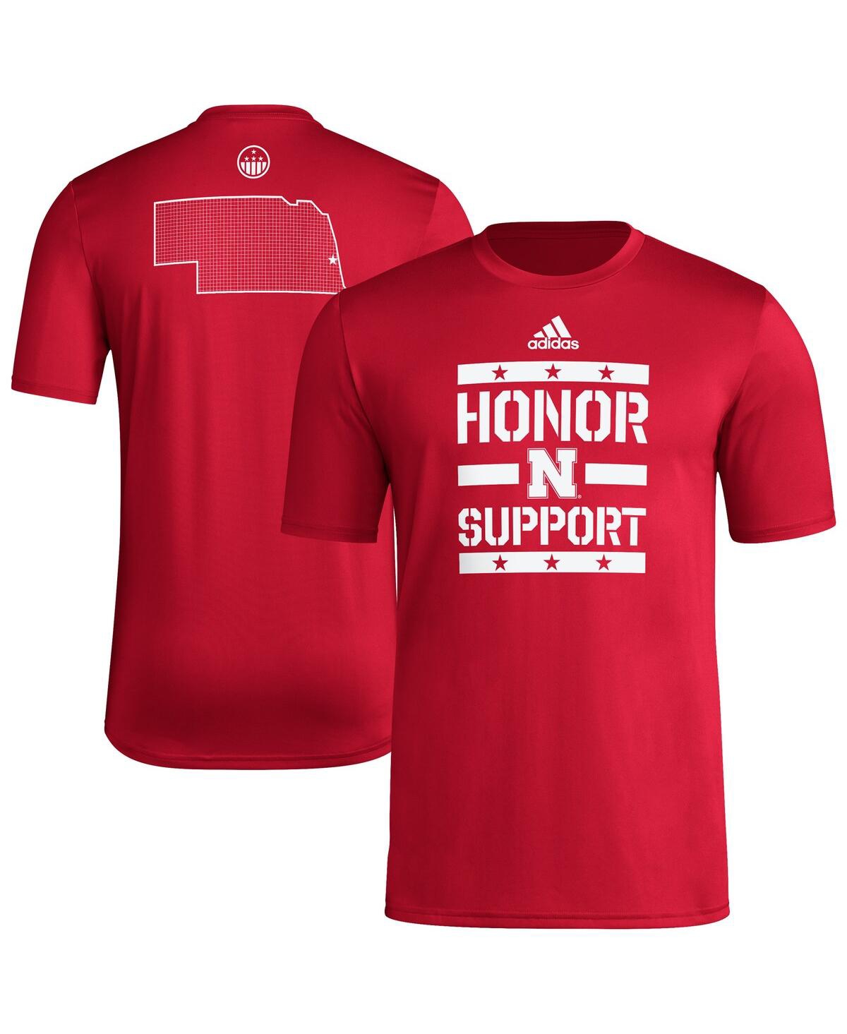 Click here for Adidas Mens Scarlet Nebraska Huskers Honor Support... prices