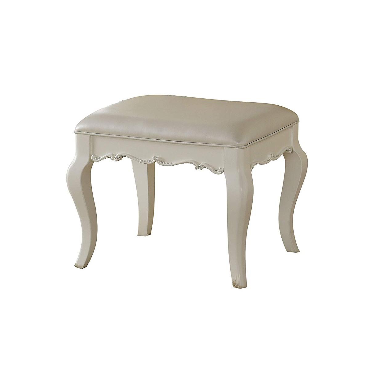 Click here for Slickblue Chic Vanity Stool for Bedroom or Dressin... prices