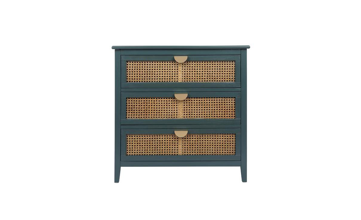Click here for Slickblue 3 Drawer Cabinet  Rattan  American Furni... prices