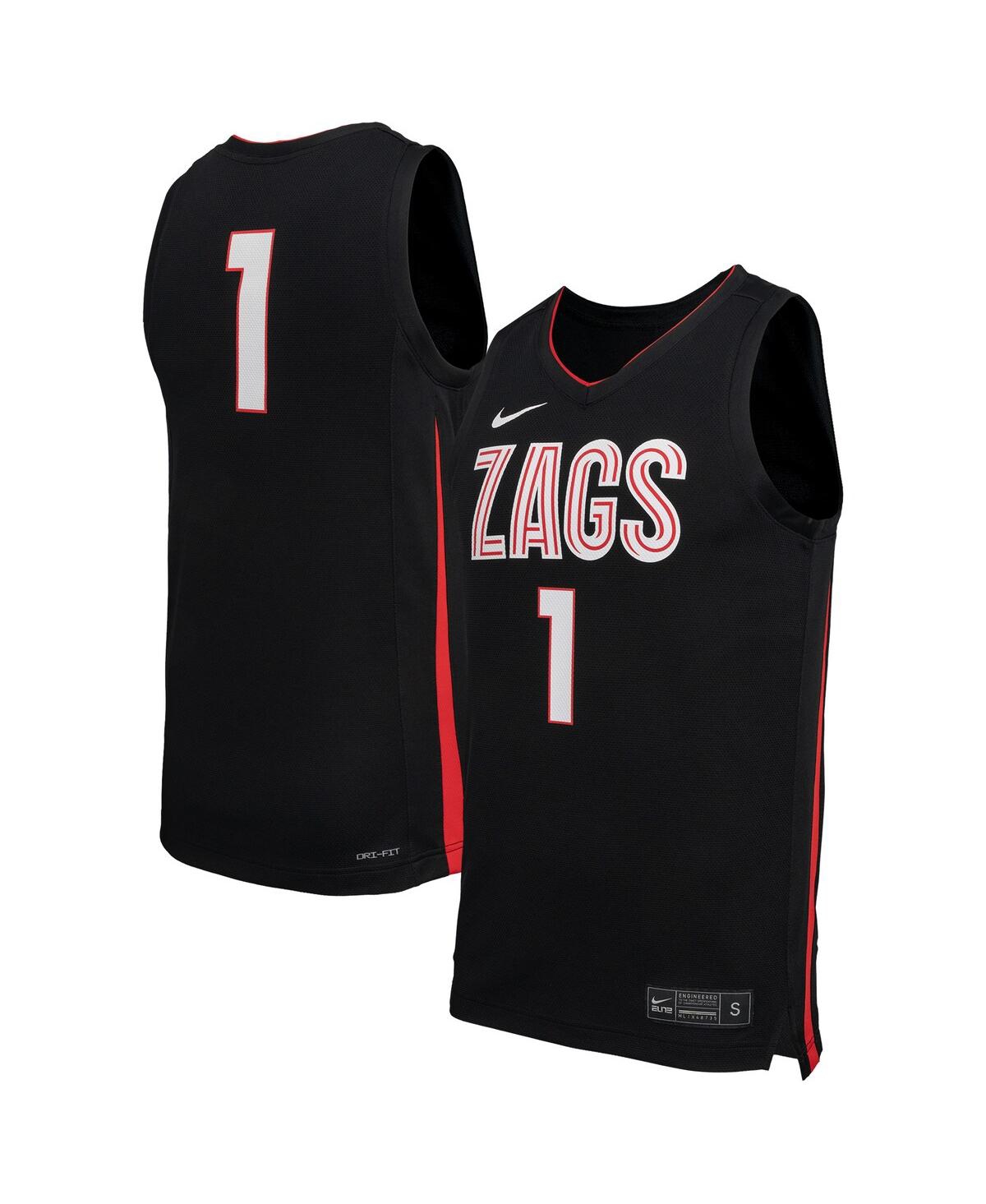 Click here for Nike Mens Black Gonzaga Bulldogs Replica Basketbal... prices