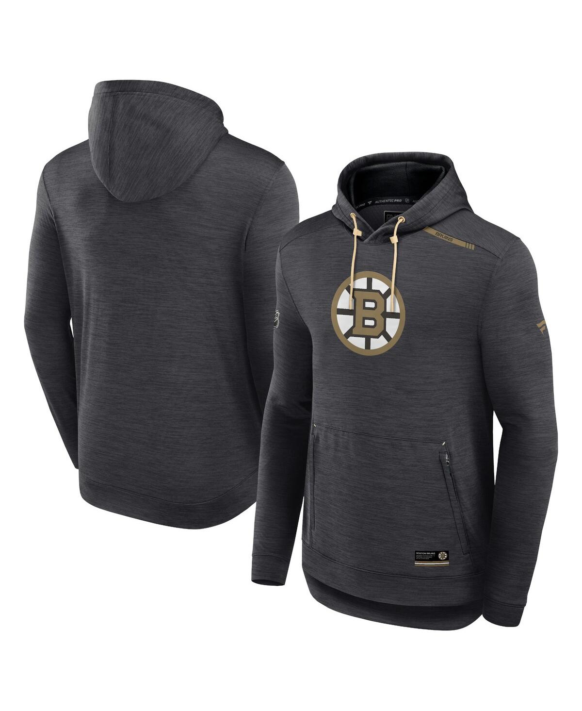 Click here for Fanatics Mens Heather Charcoal Boston Bruins Authe... prices