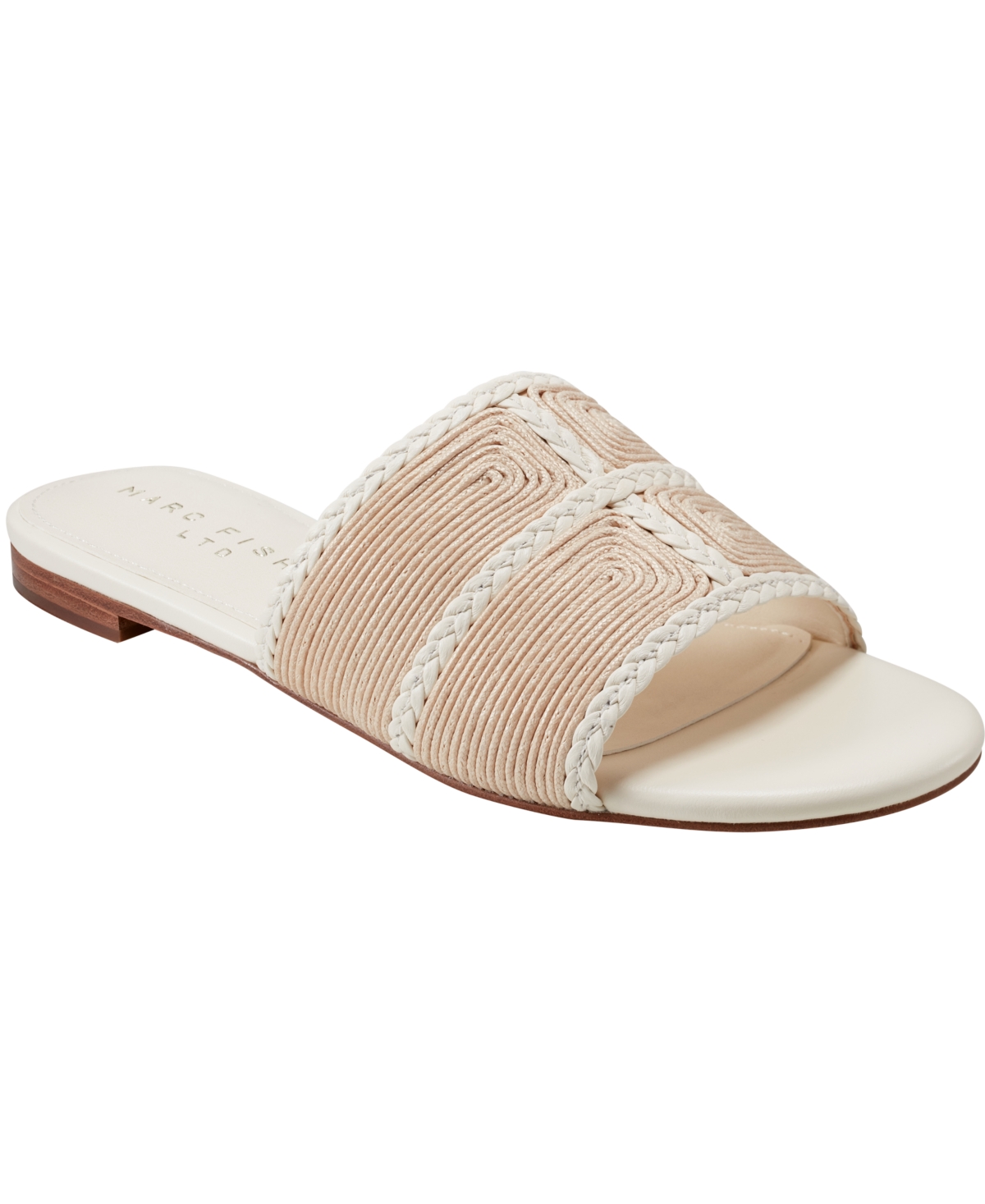 Click here for Marc Fisher Ltd Womens Zuri Slip-On Flat Sandals -... prices