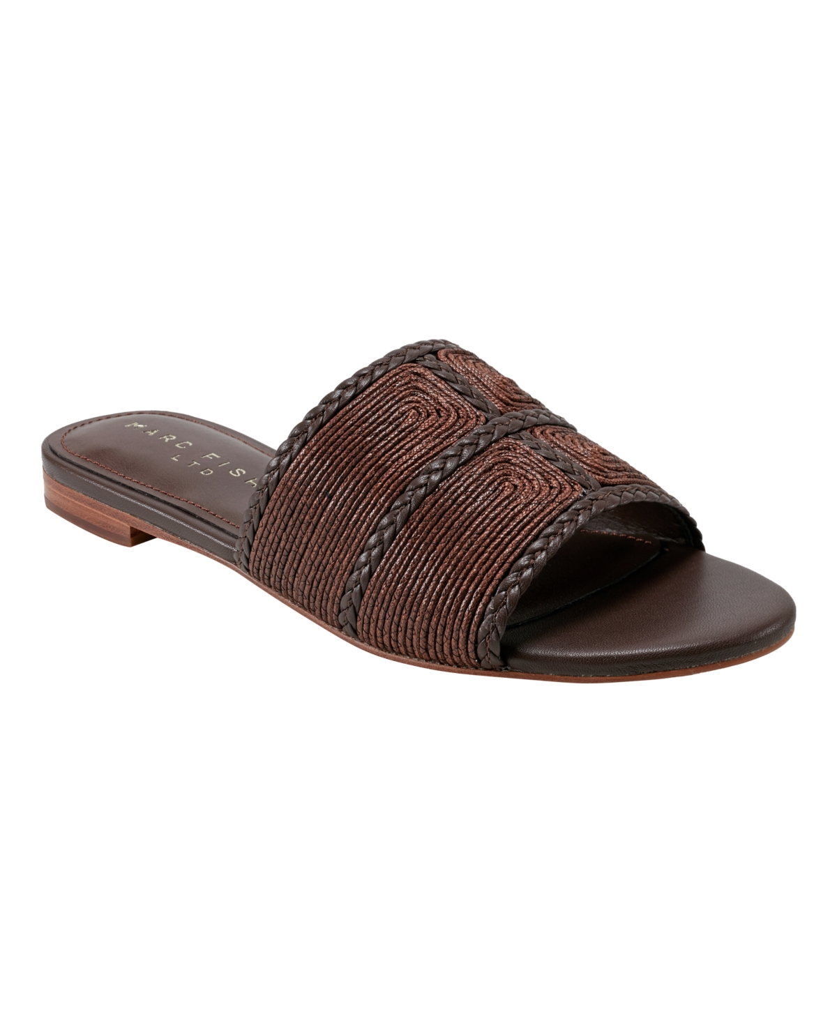 Click here for Marc Fisher Ltd Womens Zuri Slip-On Flat Sandals -... prices