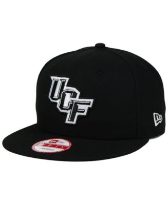New Era UCF Knights Black White 9FIFTY Snapback Cap - Macy's