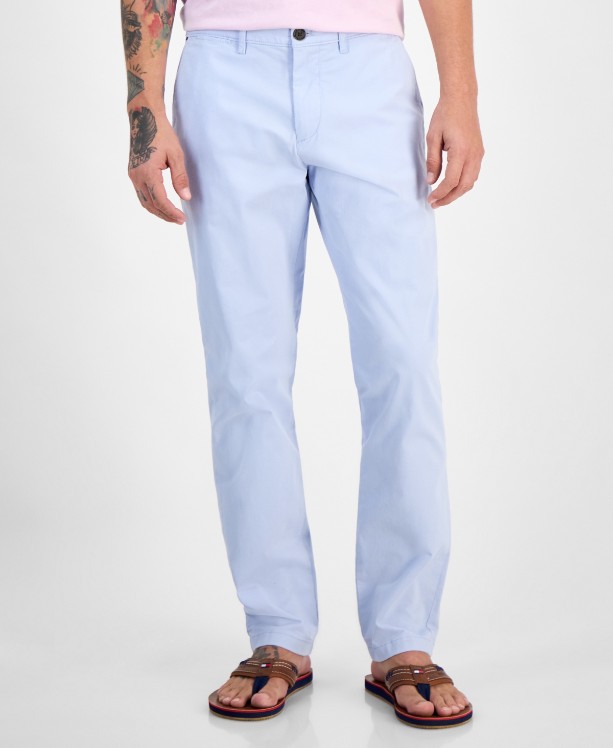 Click here for Tommy Hilfiger Mens Th Flex Stretch Slim-Fit Chino... prices