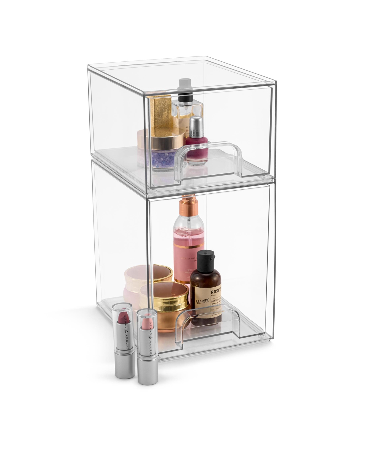 Click here for Sorbus 2 Piece (7.6 and 4.4 Tall) Makeup Organizer... prices