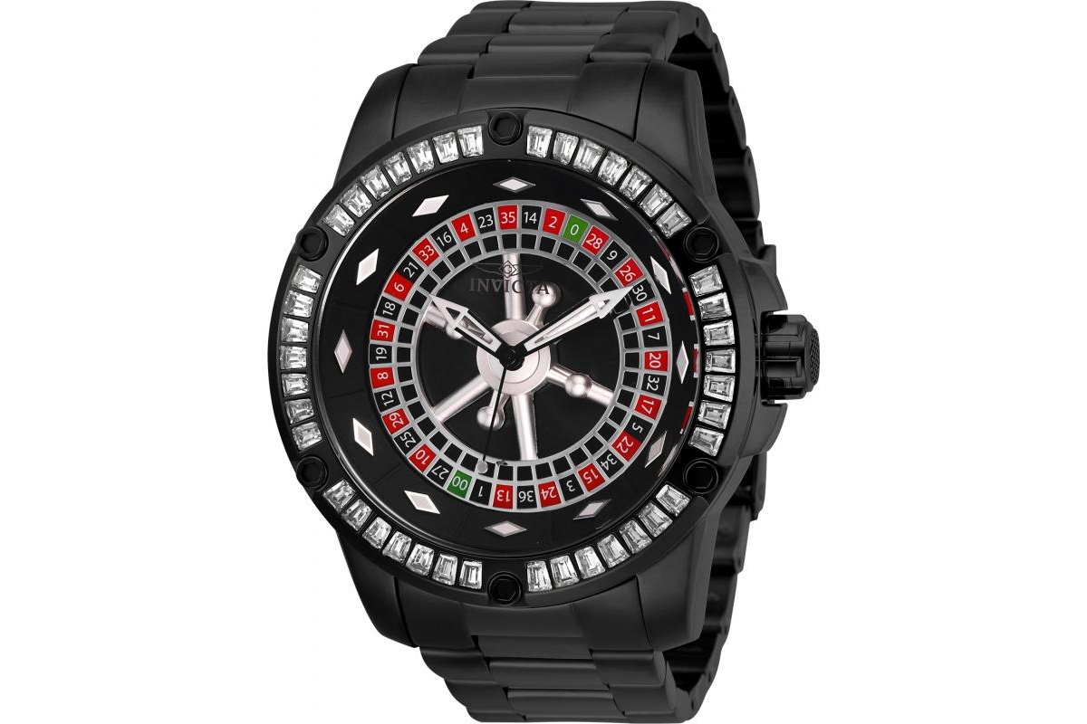 Click here for Invicta Mens 28715 Specialty Quartz 3 Hand Black D... prices