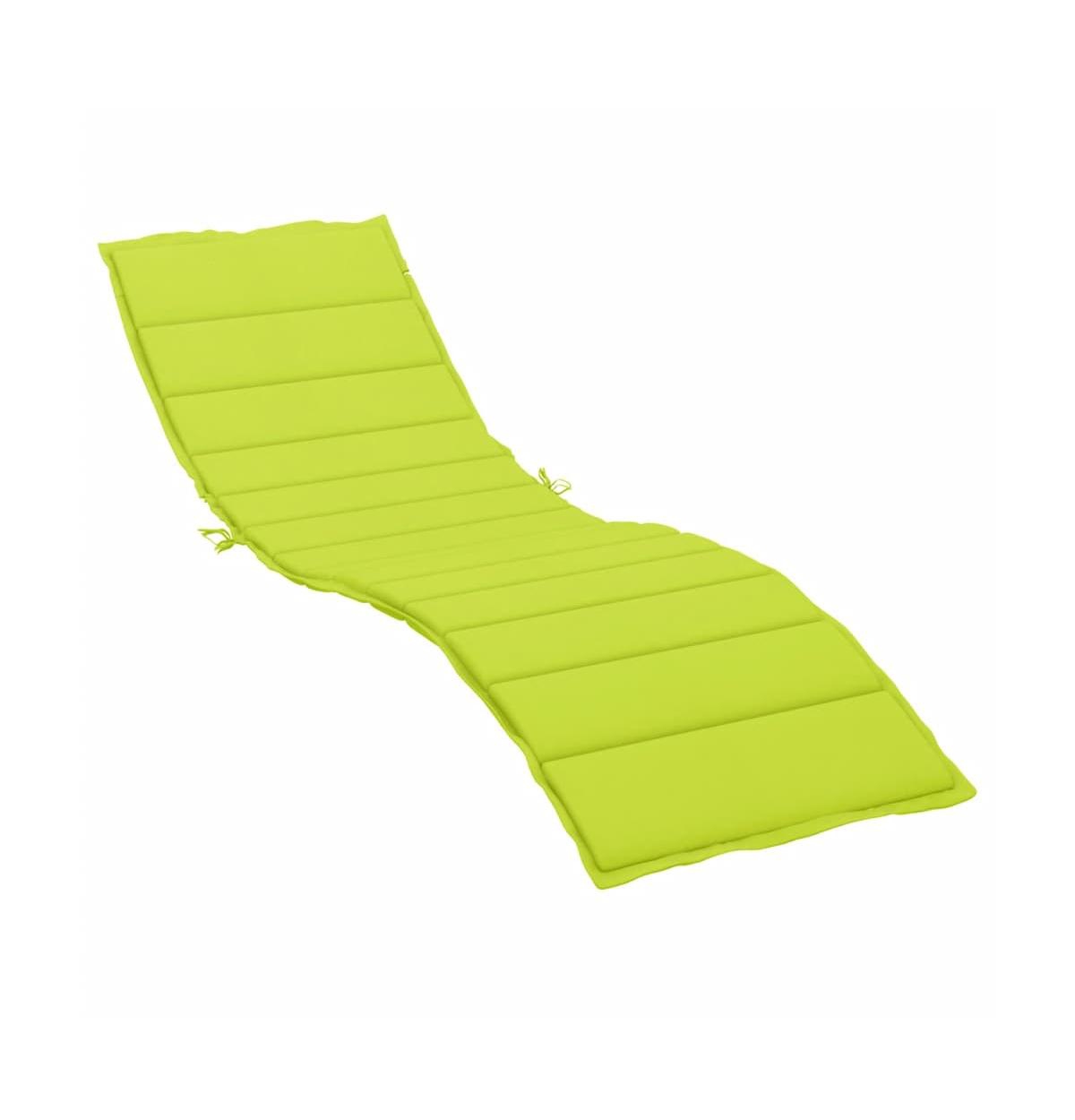 Click here for vidaXL Sun Lounger Cushion Bright Green 78.7x19.7x... prices