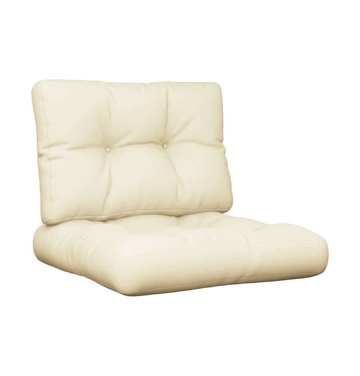 Click here for Pallet Cushions 2 pcs Cream Fabric - Cream prices
