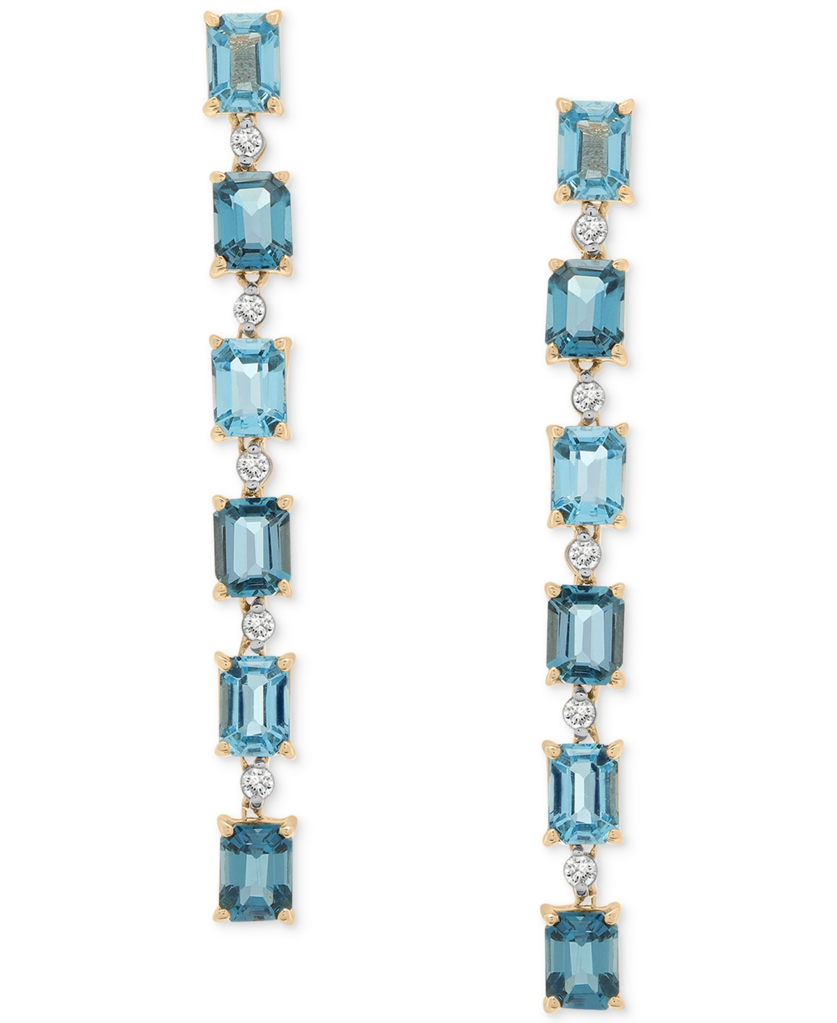 Click here for London Blue Topaz (1-1/10 ct. t.w.)  Blue Topaz (7... prices