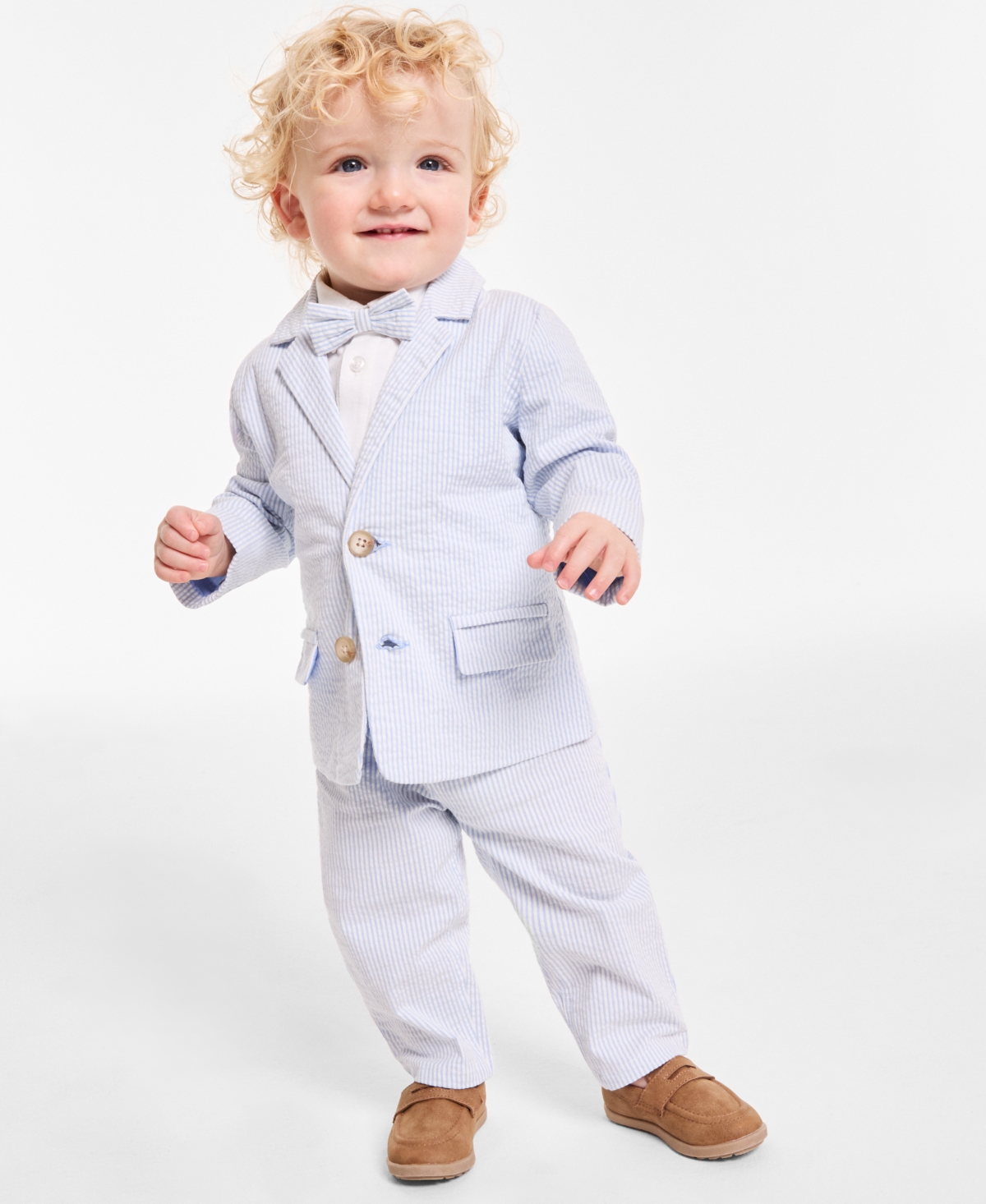 Click here for First Impressions Baby Boys Seersucker Blazer  Exc... prices