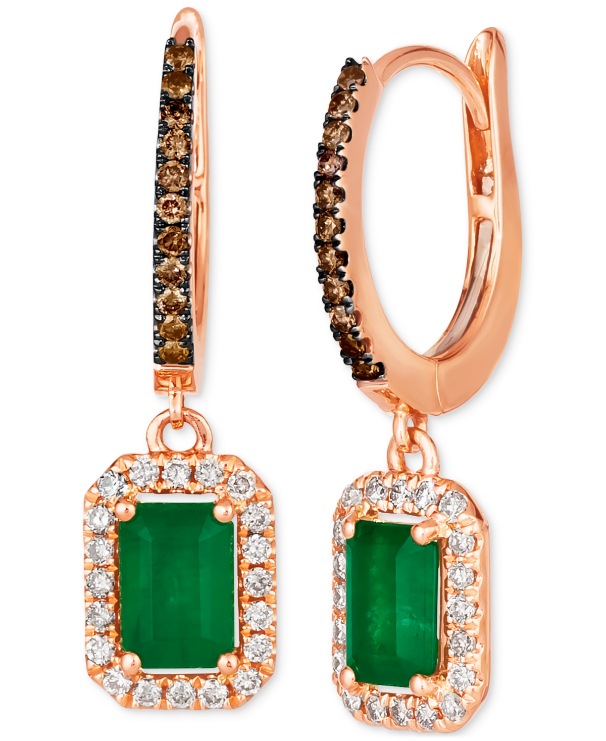 Click here for Le Vian Emerald (3/4 ct. t.w.) Nude Diamonds (1/4... prices