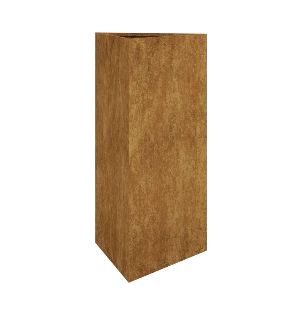 Click here for Garden Planter 15.7x13.6x29.5 Corten Steel - Brown prices