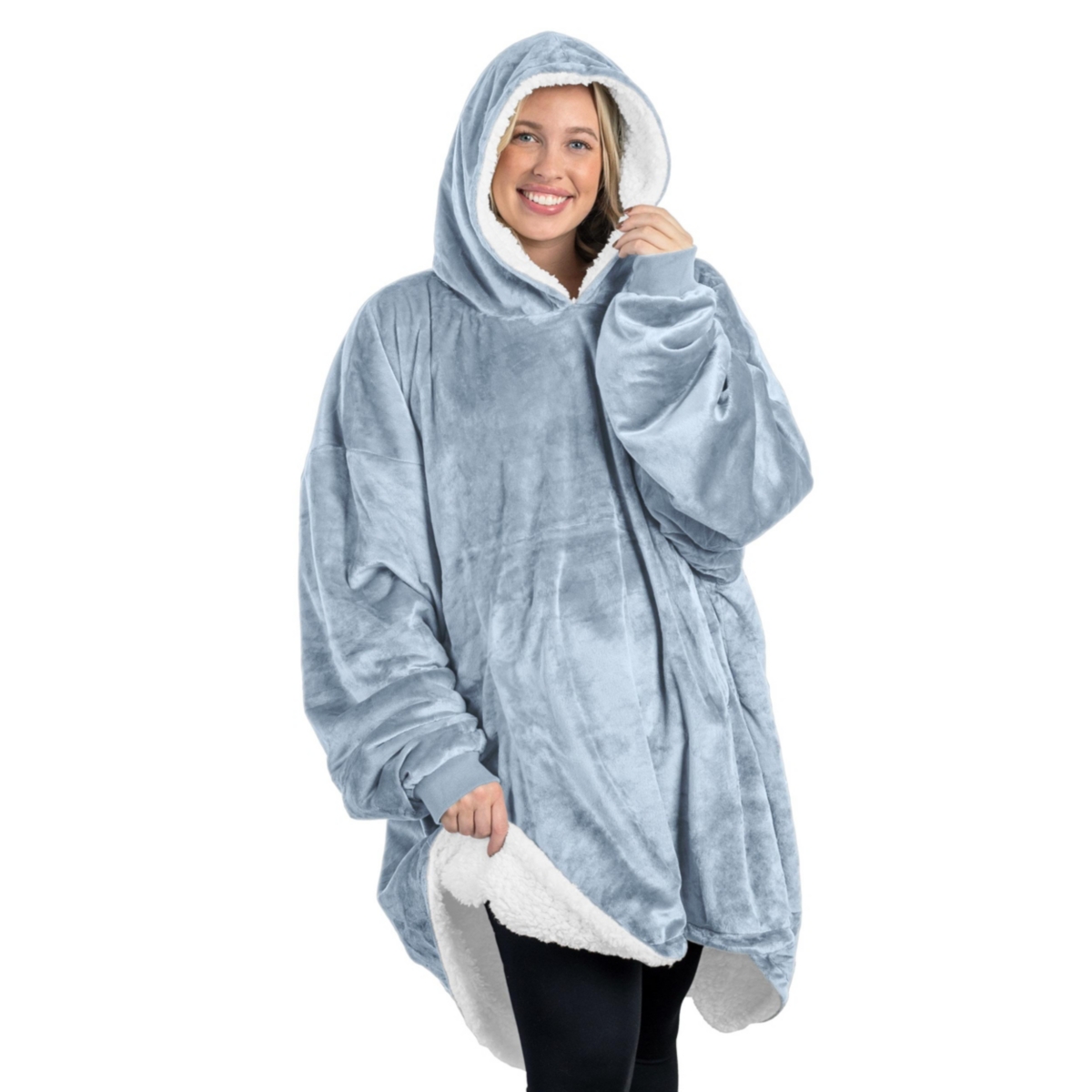 Click here for The Bare Homey - Adult Wearable Blanket - Sherpa S... prices