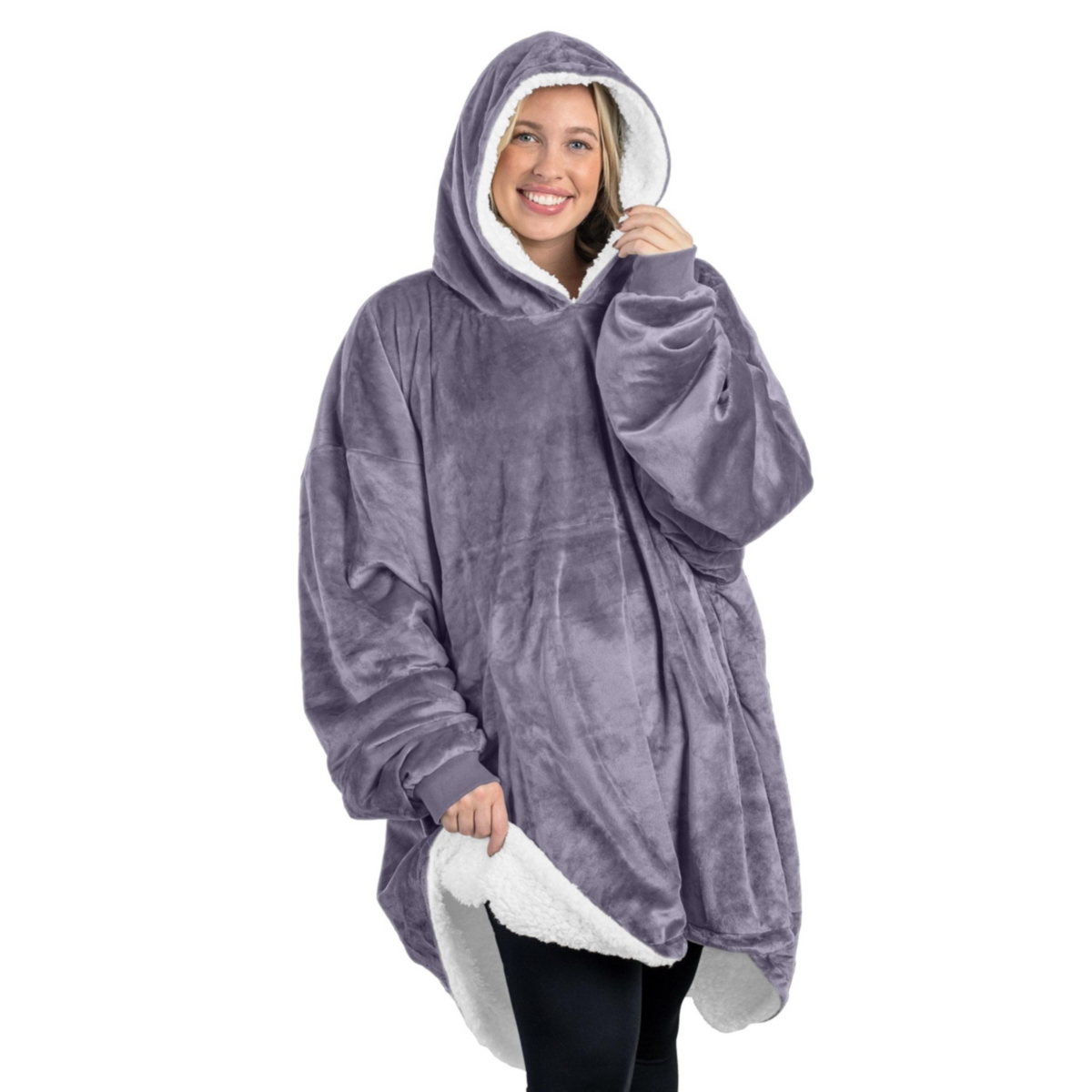 Click here for The Bare Homey - Adult Wearable Blanket - Sherpa S... prices