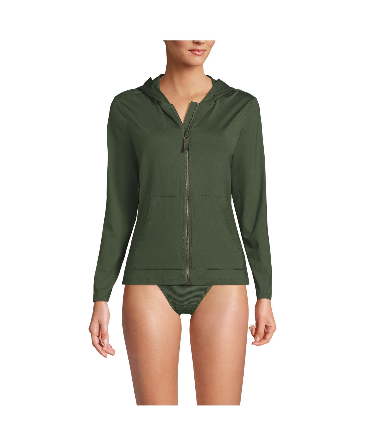 Click here for Lands End Womens SunShade Upf 50 Long Sleeve Hoode... prices
