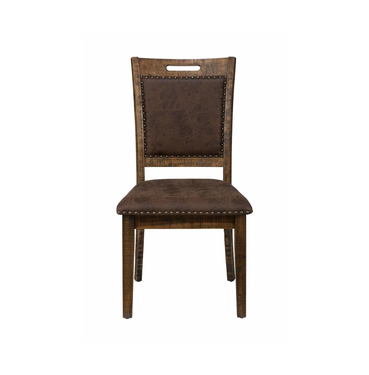 Click here for Cannon Valley Distressed Industrial Upholstered Ba... prices