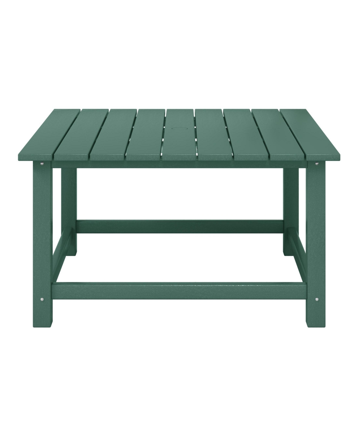 Click here for Low Outdoor Hdpe Square Patio Coffee Table - Dark... prices