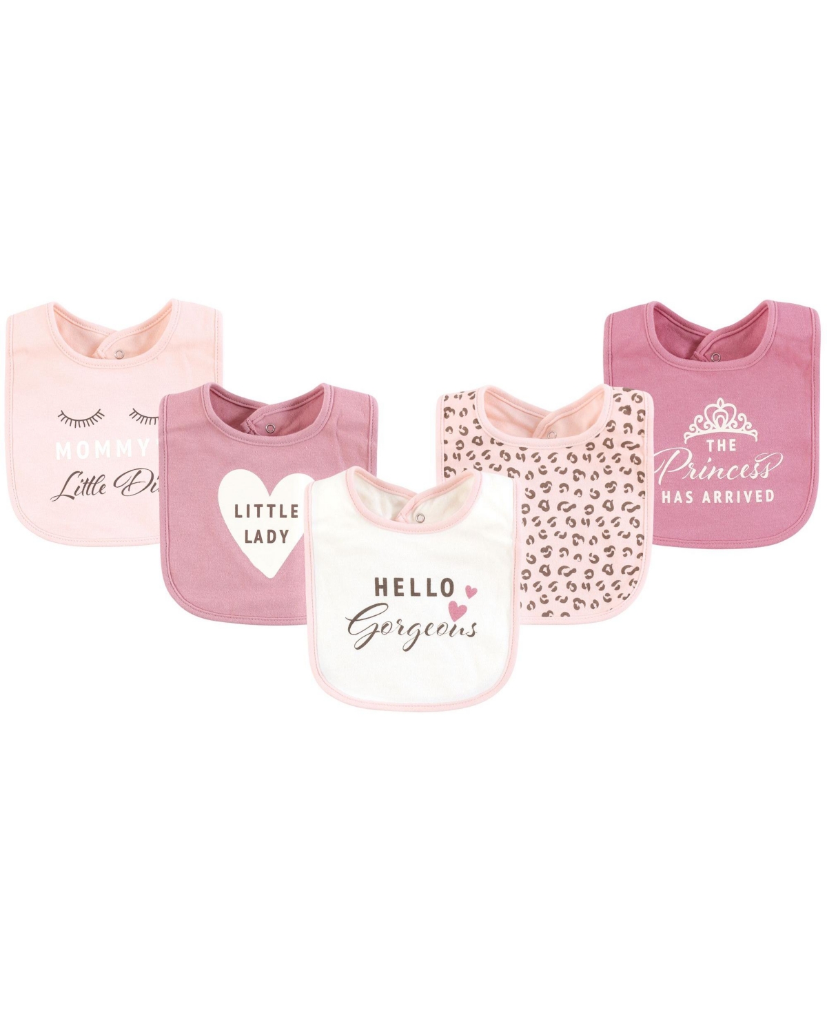 Click here for Hudson Baby Soft Cotton Mealtime Bibs - Hello gorg... prices